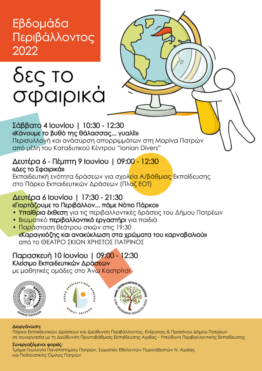 Eκδηλώσεις της Εβδομάδας Περιβάλλοντος 2022 - Love Teaching