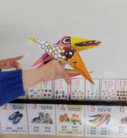 Πουλιά origami - Love Teaching